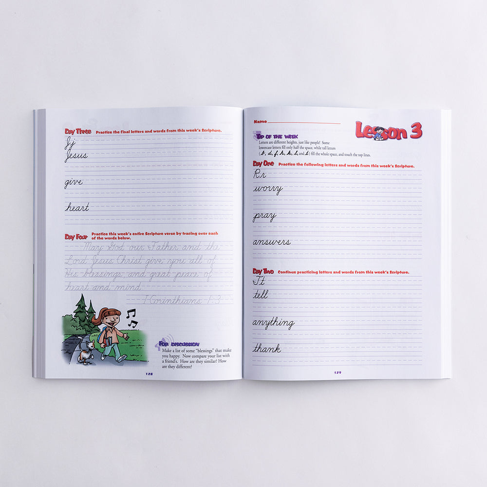 A Reason For Handwriting | Level T (Transition) Student Worktext