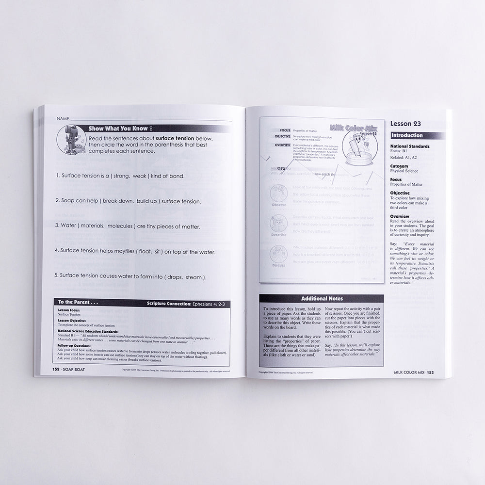 Science Level A Teacher Guidebook