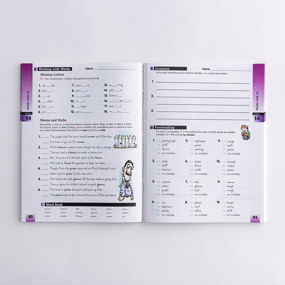 Spelling Level D Student Worktext, 2nd Edition